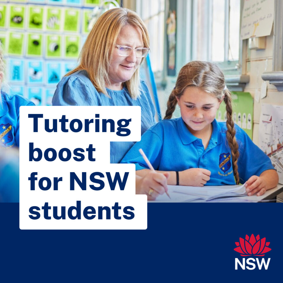 MORE SUPPORT FOR WESTERN SYDNEY STUDENTS: TUTORING INITIATIVE BRINGS ...